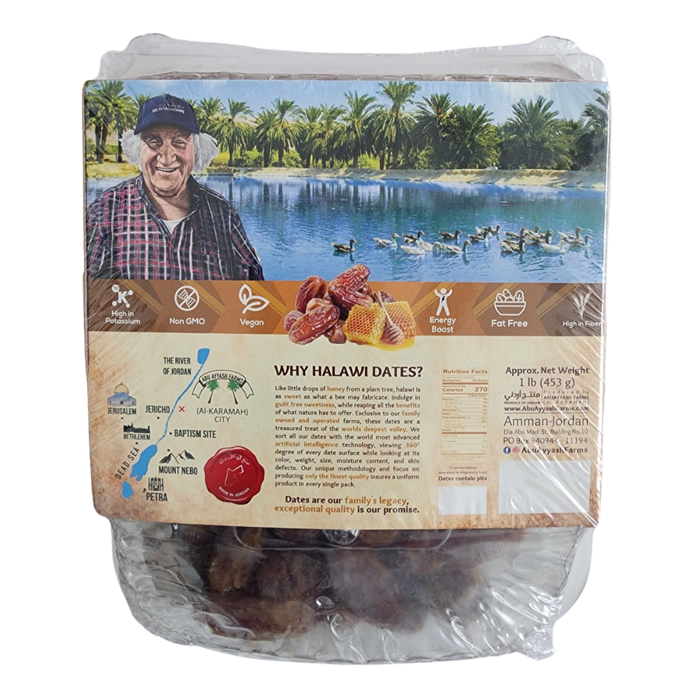 PREMIUM HALAWI DATES - 12 x 1lb pack – TARAKCO